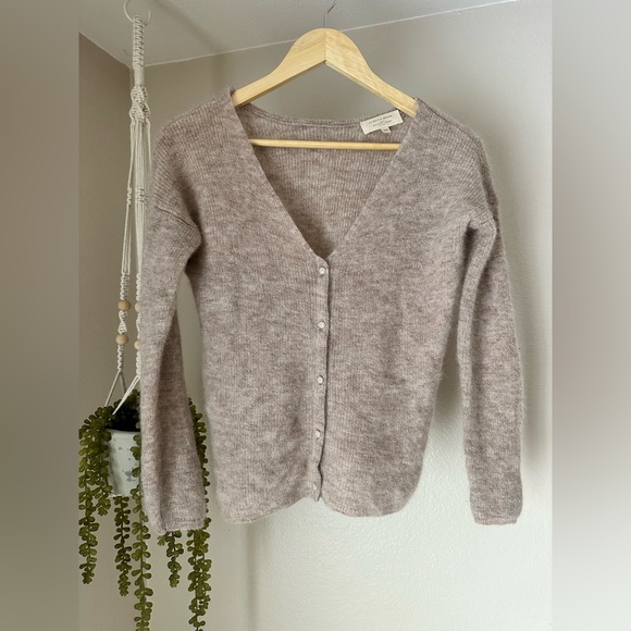 Sezane | Sweaters | Sezane Barry Cardigan Xxs Light Beige | Poshmark